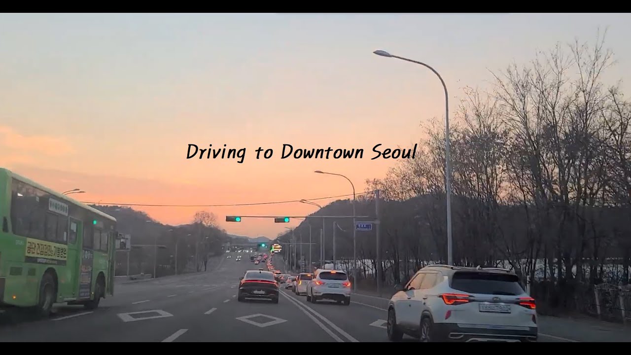 [4K] Driving to Downtown - Seoul - Korea - YouTube