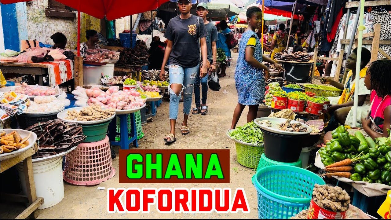 KOFORIDUA MARKET 2023, what has changed? Walking Tour, Ghana- Africa ...