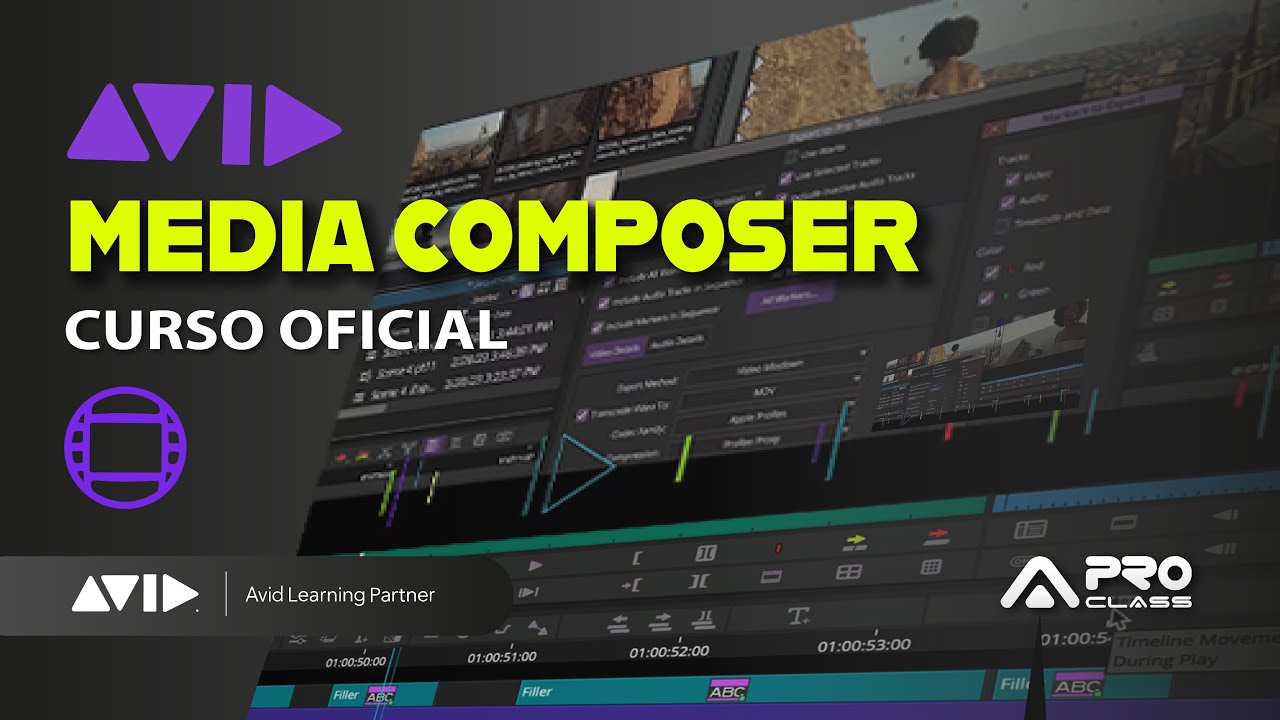 Curso de Media Composer - Oficial Avid - ProClass Treinamentos - YouTube