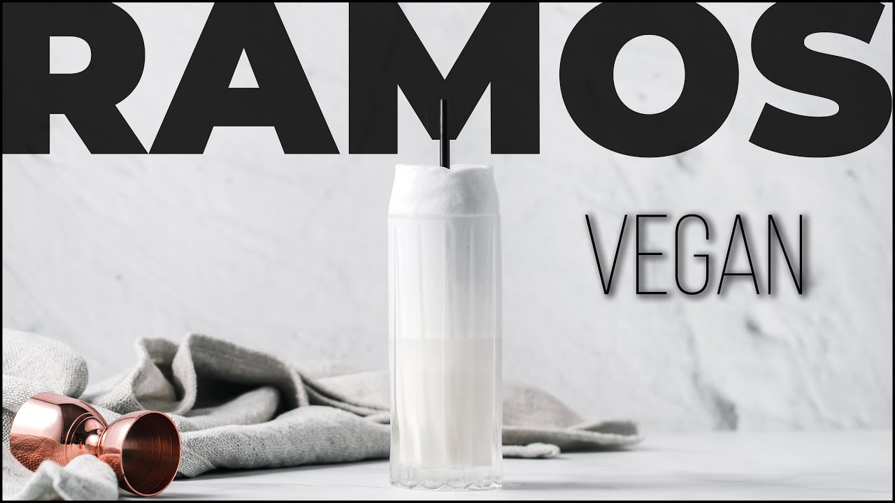 The Vegan Ramos gin fizz - How to make a Ramos gin fizz cocktail recipe ...