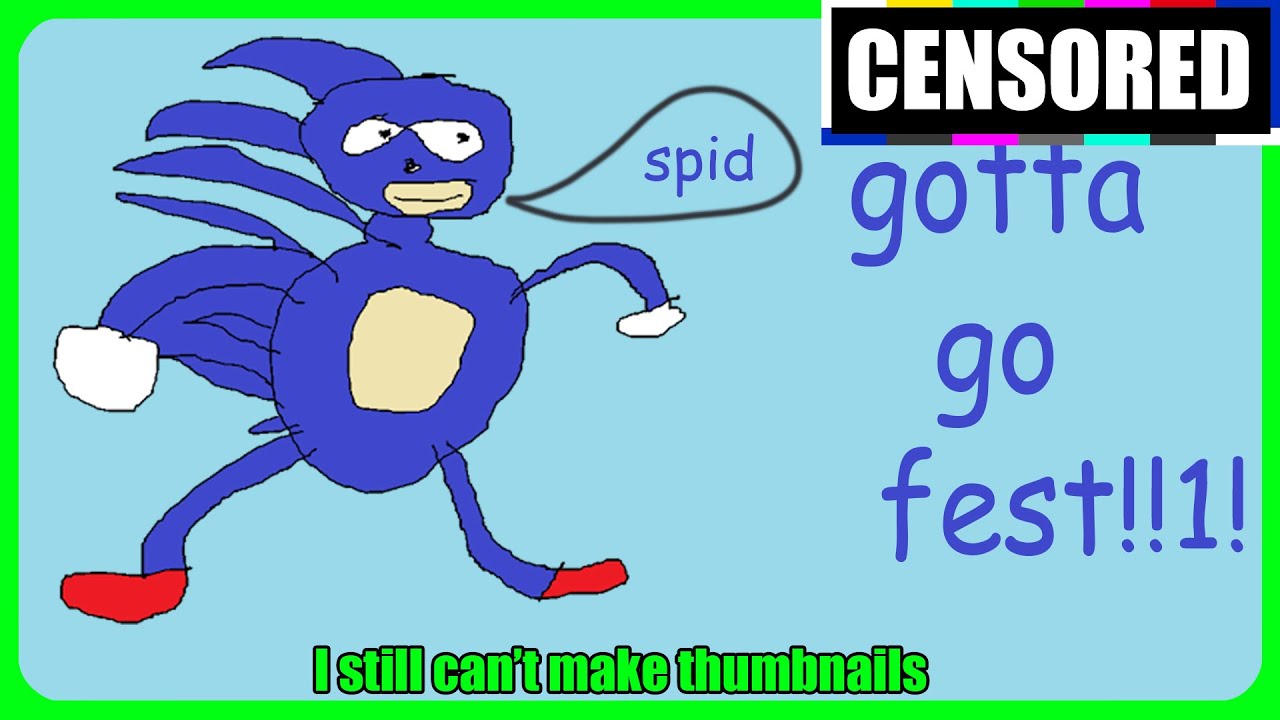 Sonic explained by an idiot (Censored) - YouTube