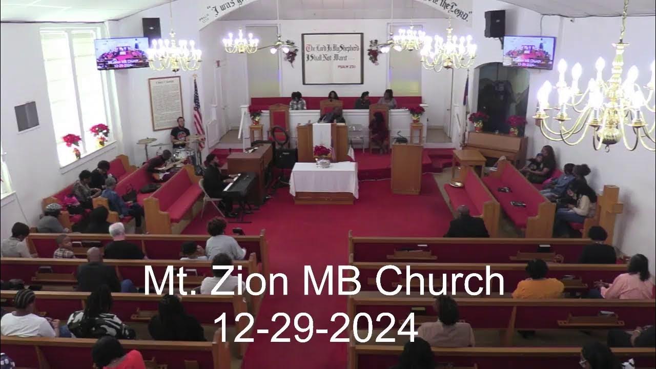 Mount Zion Baptist Church Meridian MS Live Stream - YouTube