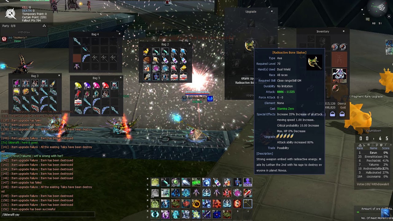 RF Fallout ( +5 RA Bone Slasher ) - YouTube