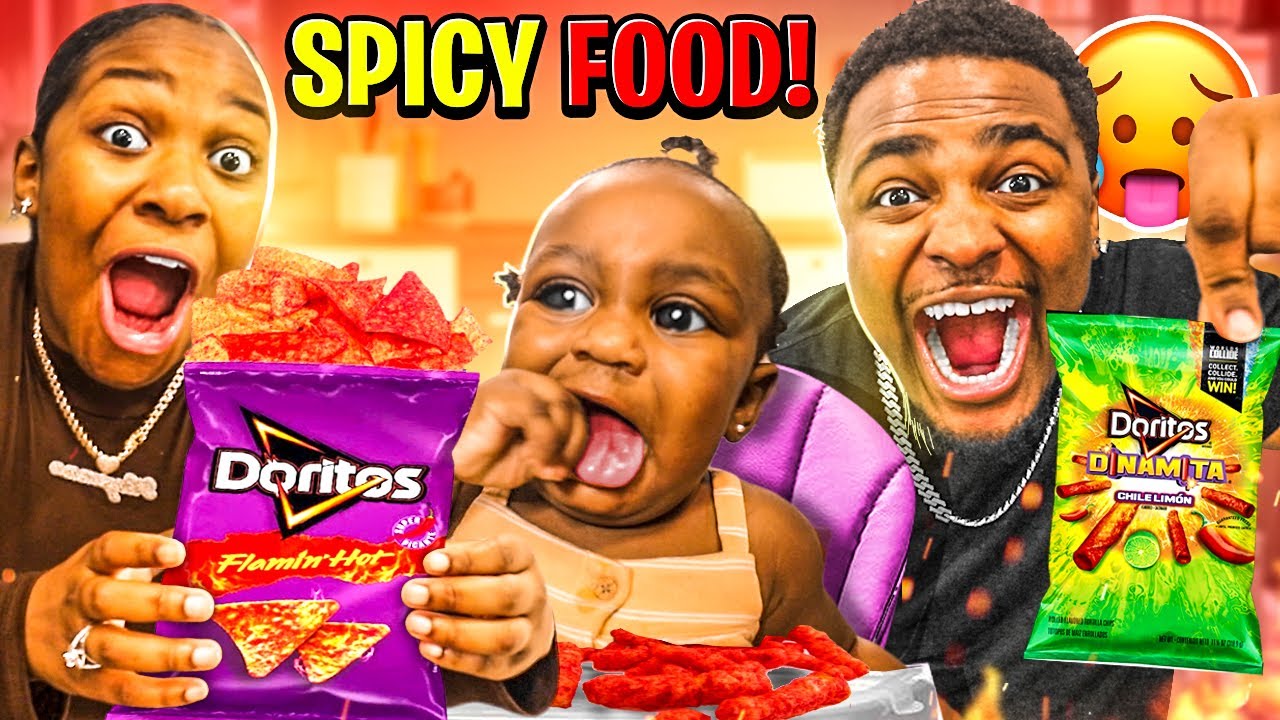BABY Kali Eats SPICY FOOD for the FIRST TIME!! **BAD IDEA** | The ...