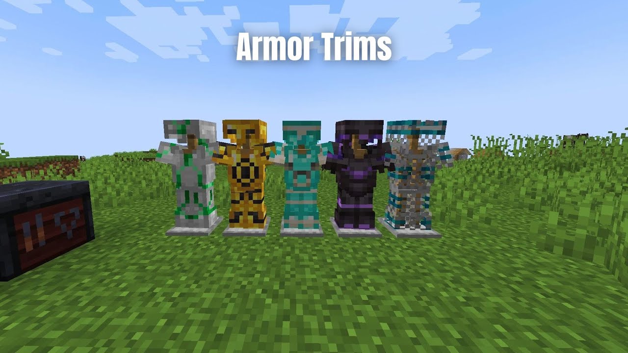 Minecraft - Armor Trims! - YouTube
