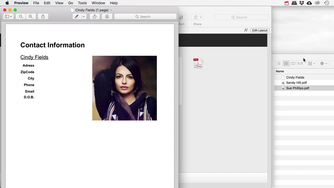 Filemaker Pro - Variable PDF Filename - YouTube