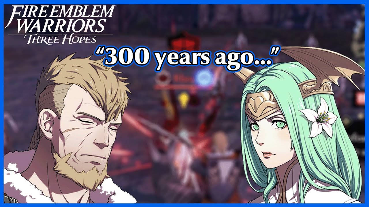 Jeralt REVEALS HIS AGE to Rhea - Fire Emblem Warriors Three Hopes - YouTube