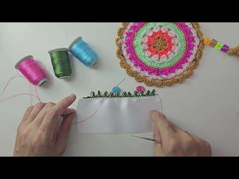 İğne oyası şıklığında bir model  TIĞ OYASI | TIĞ OYALARI 2025