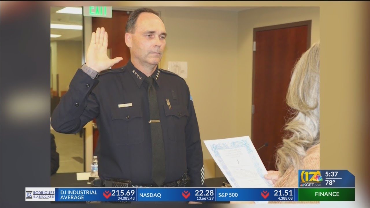 New Tehachapi Chief of Police sworn in at city council meeting: TPD ...