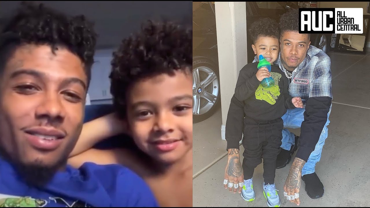 Blueface Catches His Son Taking Pics Of His Hot Dog Without The Bun 😂 ...
