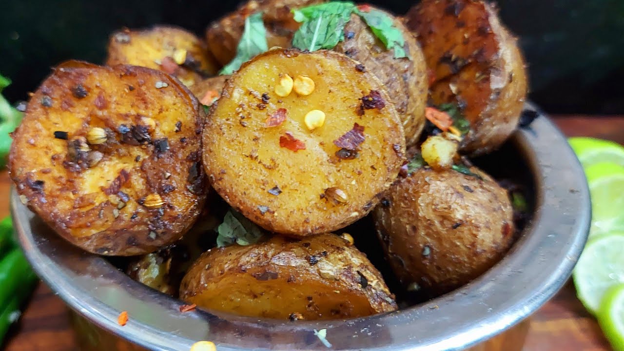 Italian style chatpate Aloo | baby crispy potatoes | how to make chaat ...