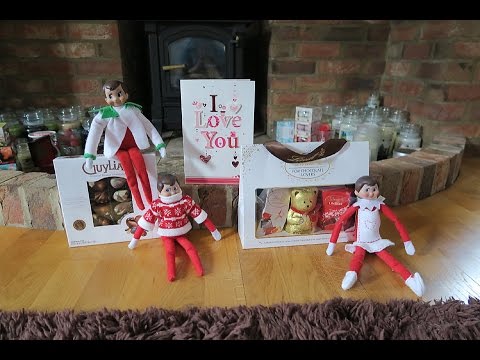 Elf on the Shelf - Valentines Day - YouTube