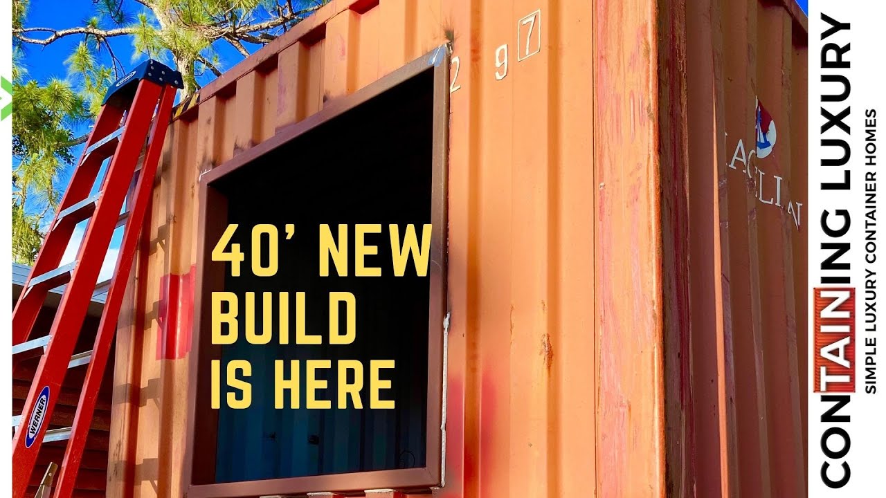 The New 40' Build is here! Cut outs and Welding - YouTube