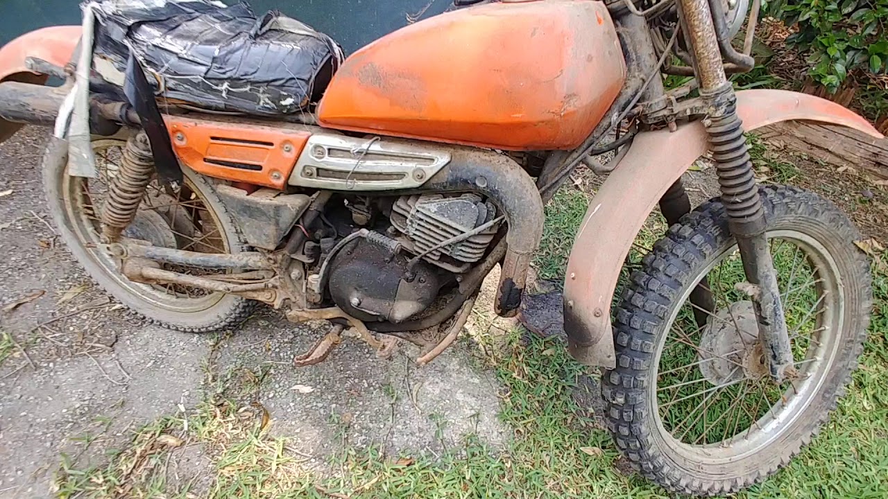 Suzuki TF185 1980 - YouTube