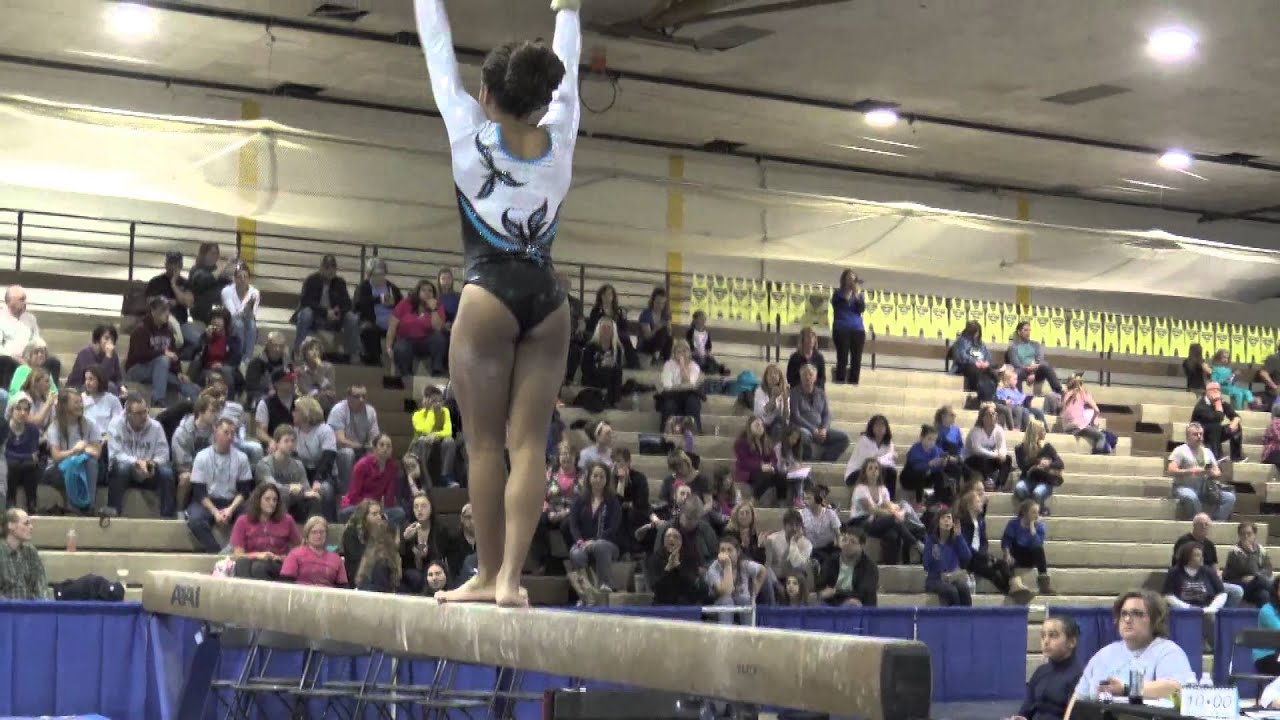 Kai Rivers, Twistars USA | L10 Beam 2016 Wolverine Classic - YouTube