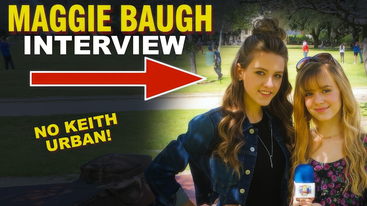 Maggie Baugh Interview: Singing & NO Dating Rule - YouTube