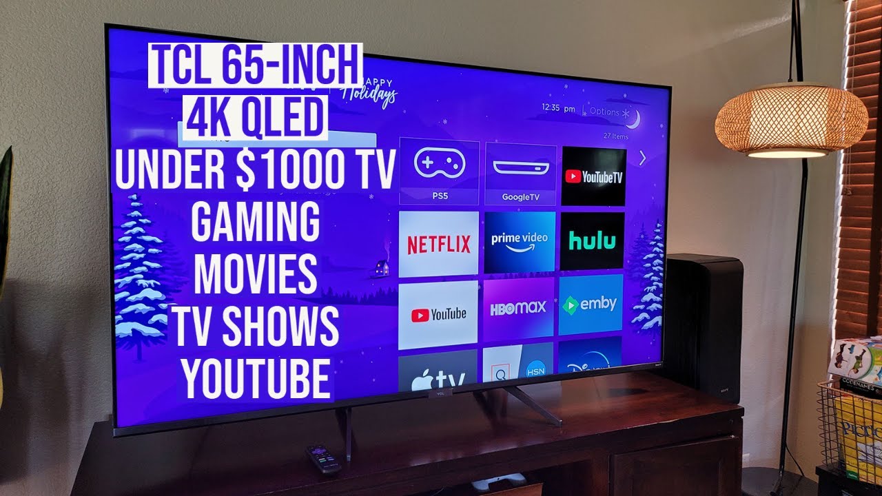 TCL 65-Inch BEST 4K QLED TV 65R635 6-Series 2020 Review - YouTube