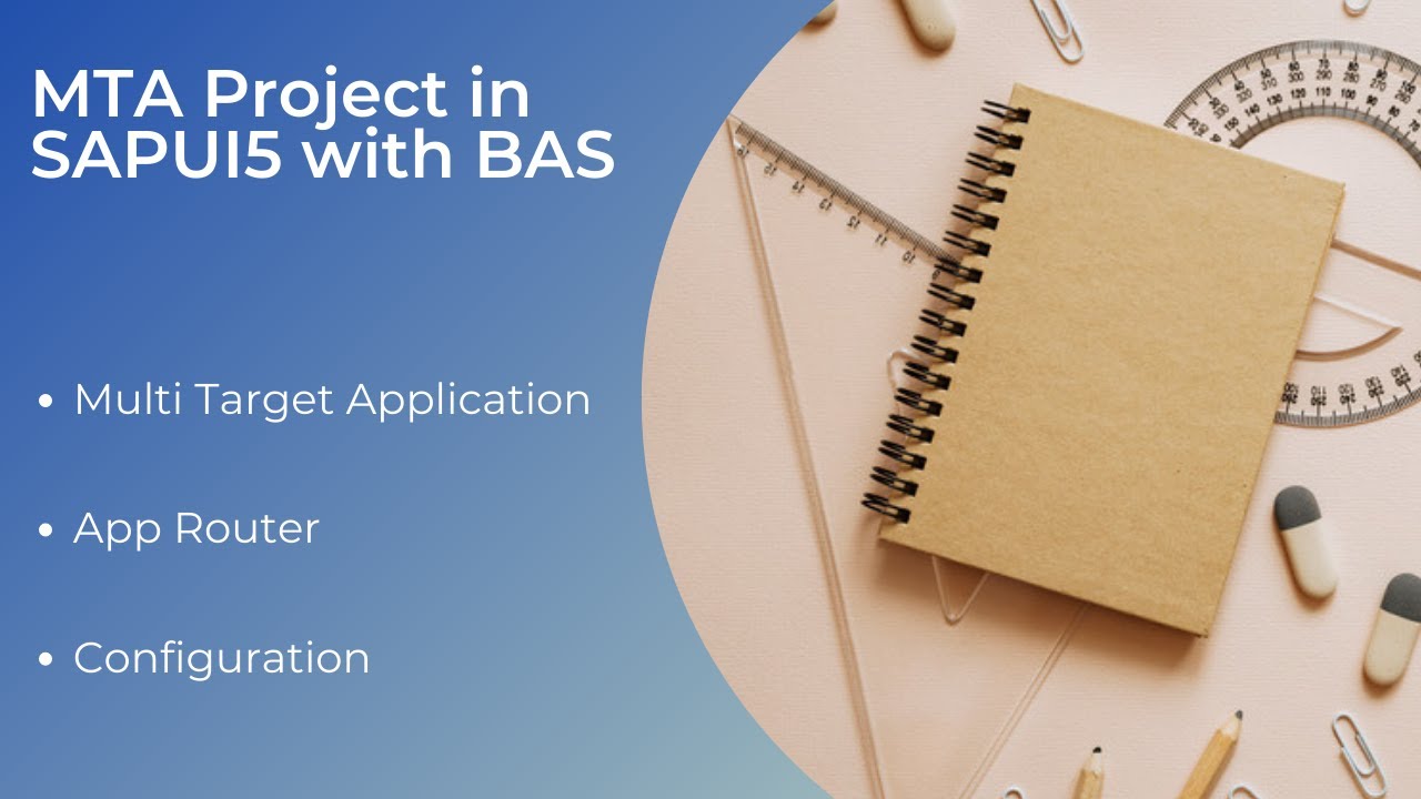 Creating Mta Project In Sapui5 With Bas Multi Target Application In Sapui5 With Bas Edu