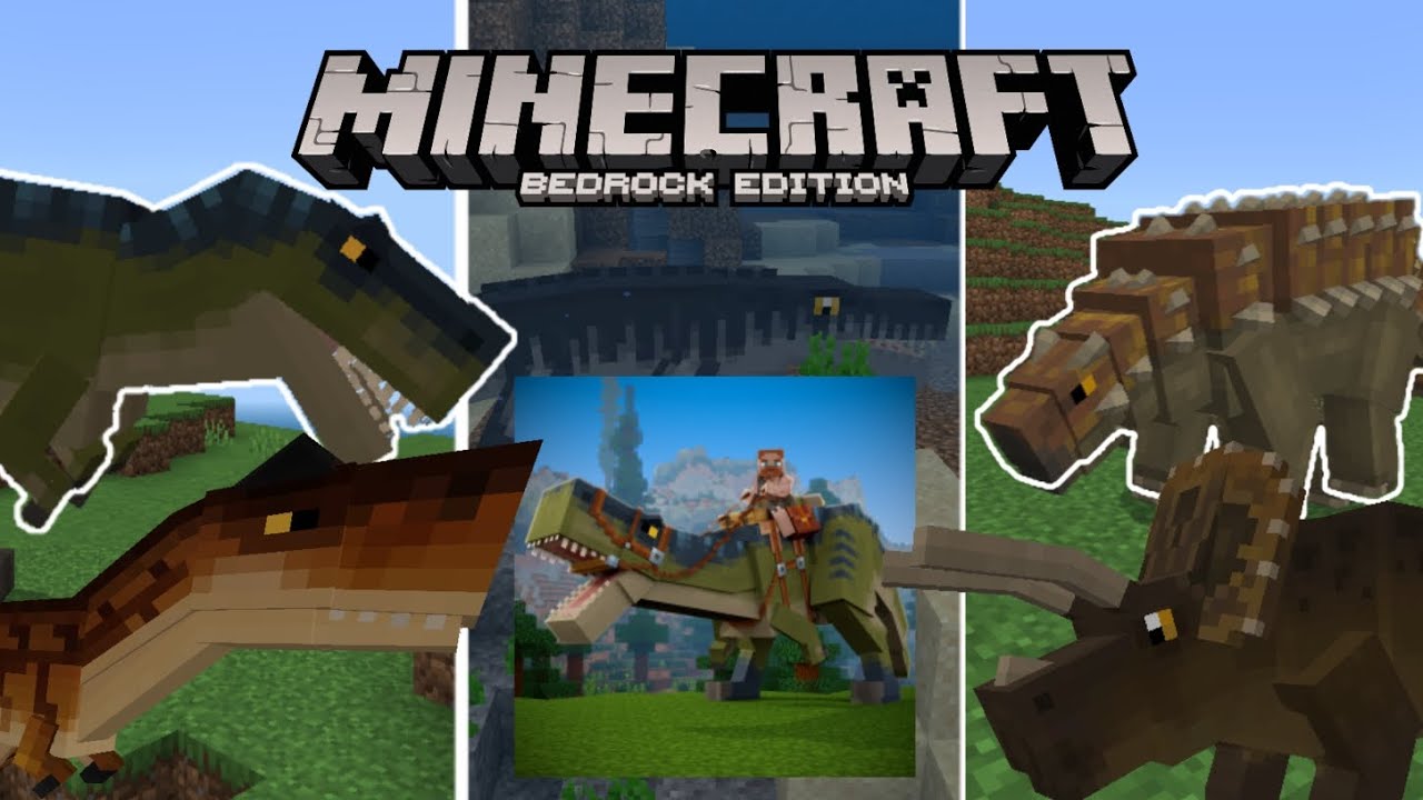 Dinosaur Age Addon para Minecraft Pe 1.20 | PandaCraft050 Gamer - YouTube