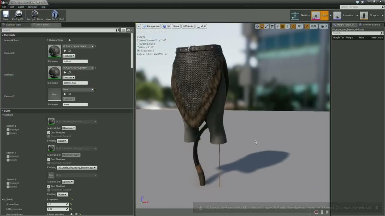 Getting the clothing physics from existing armors- Tutorial (Conan Exiles DevKit) - YouTube