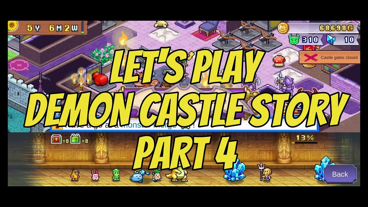 Collecting Money for Expansion | Castle Rating 4 ★ | Demon Castle Story ...