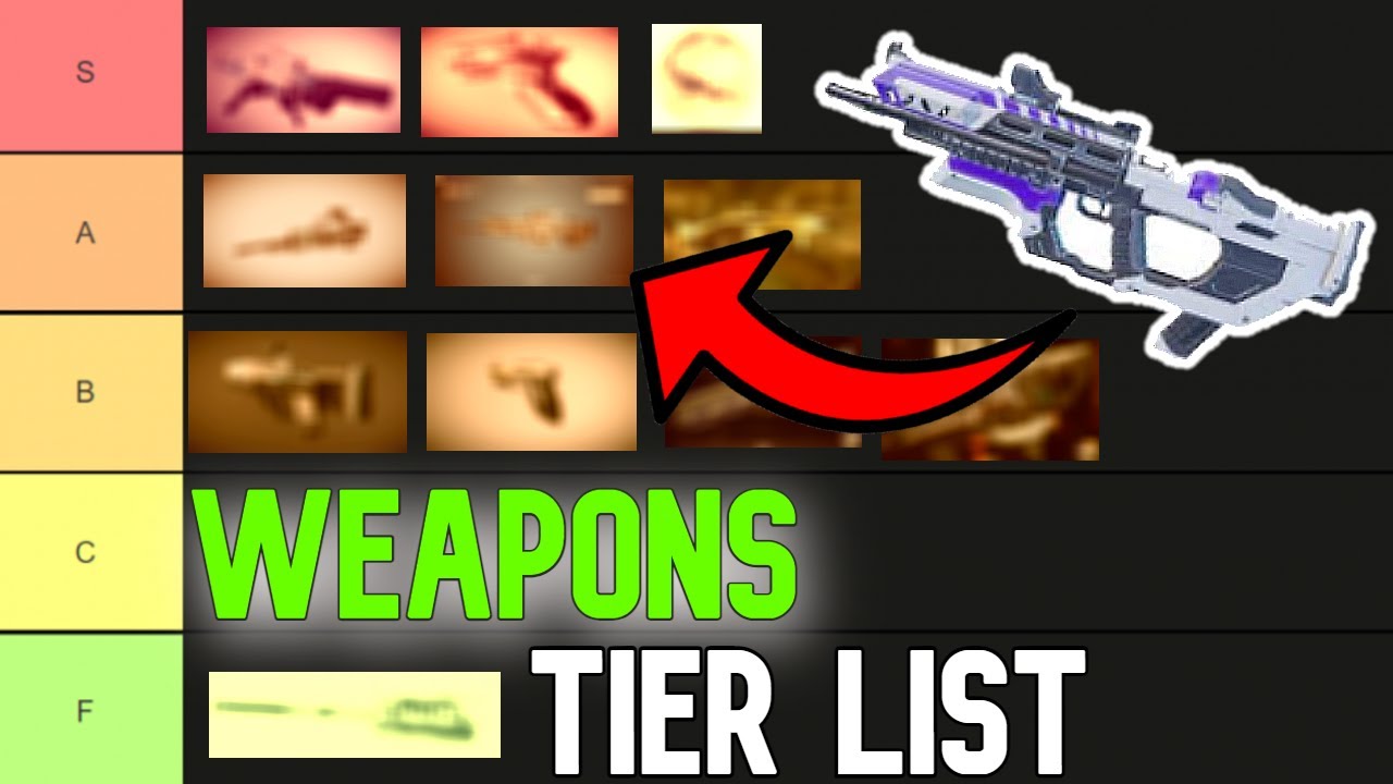 Which Splitgate Weapon Is The BEST? - Splitgate Tier List - YouTube