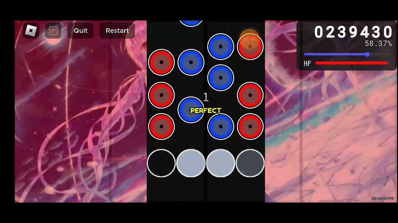 roblox osu game part 2 - YouTube