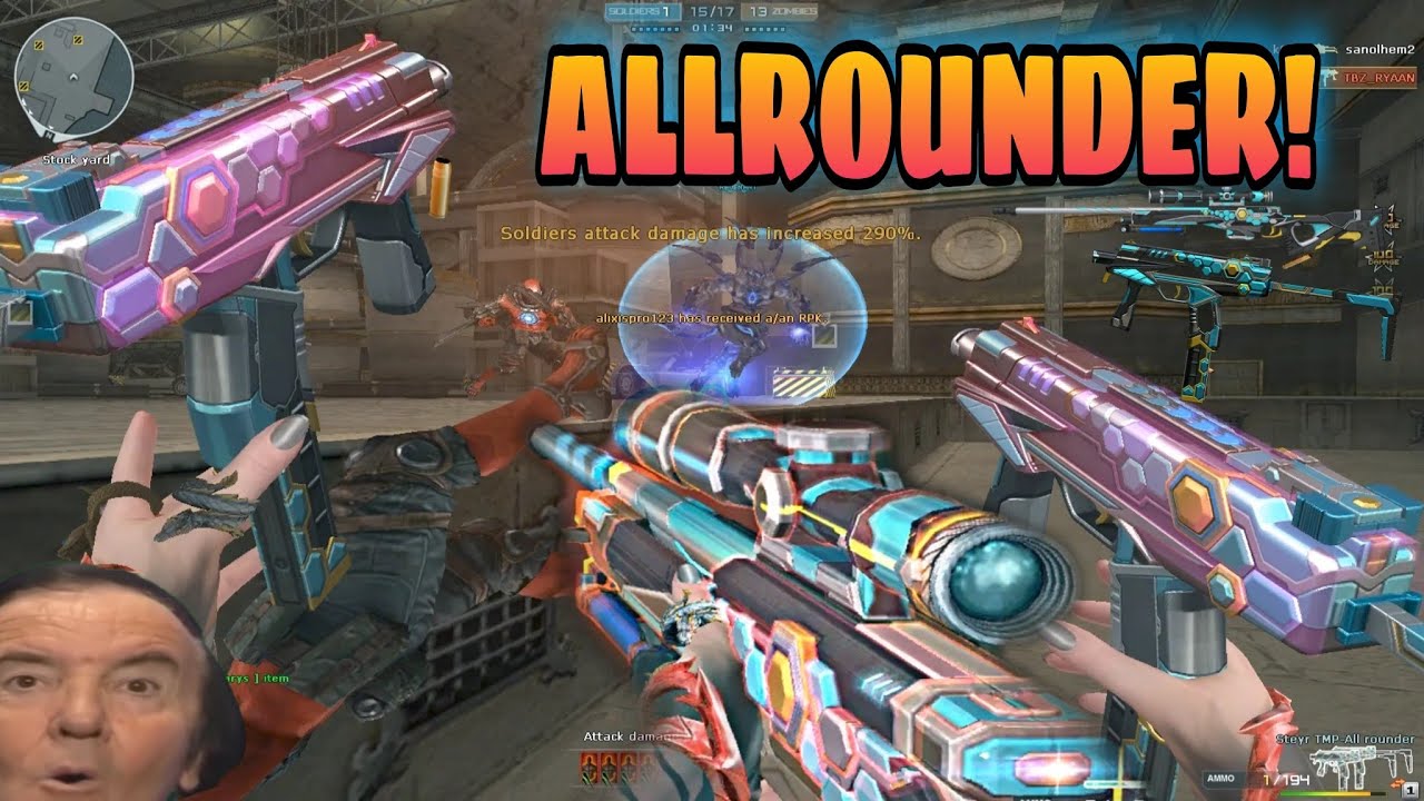 Steyr TMP-Allrounder / AWM-Allrounder (GamePlay) Death Trap |CrossFire ...