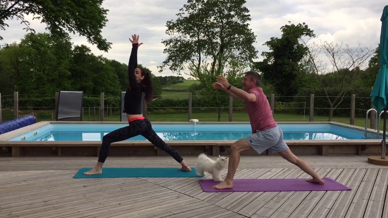 Yoga Bloopers :-) - YouTube