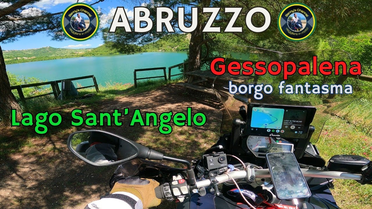 Abruzzo - LAGO SANT'ANGELO e Borgo fantasma GESSOPALENA. - YouTube