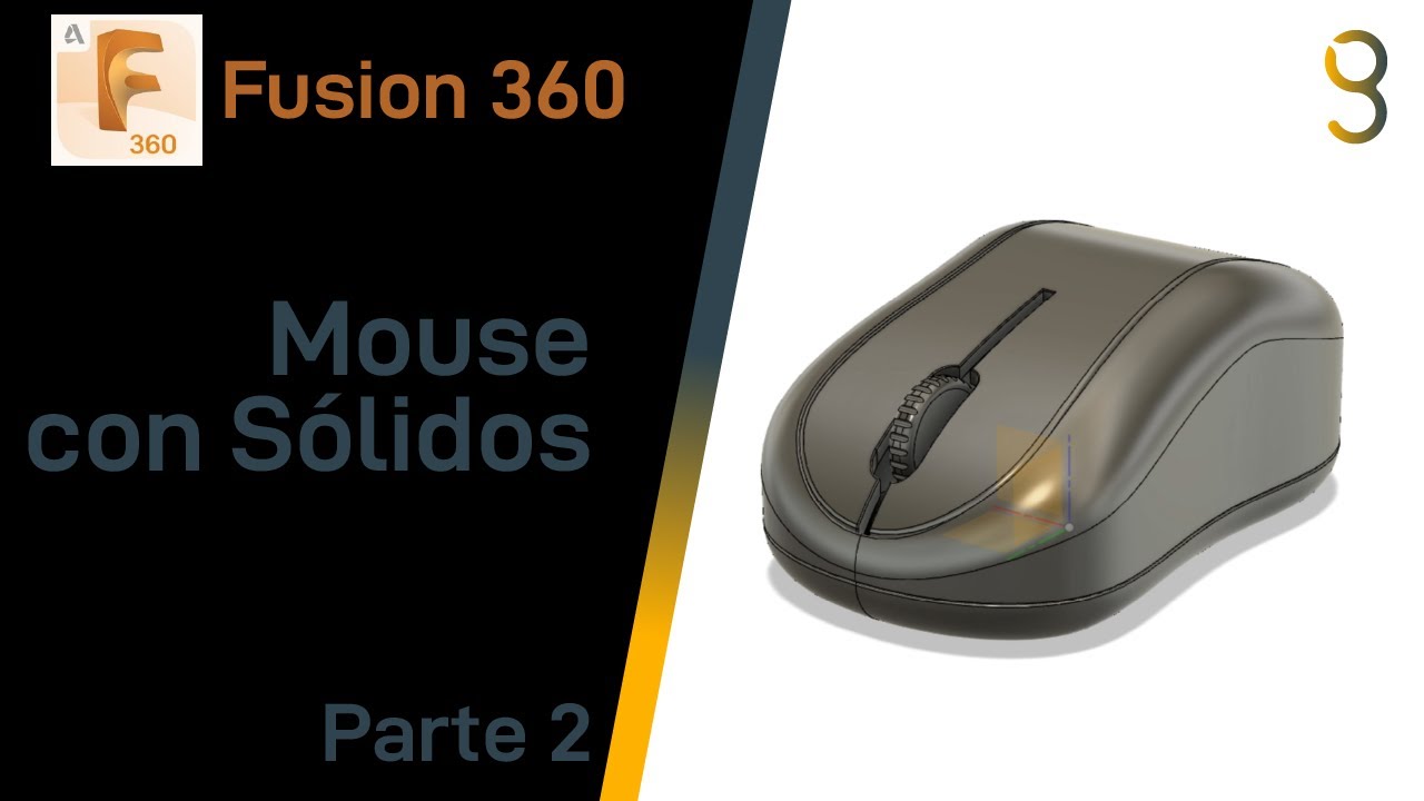 Fusion 360 Mouse con Solidos Parte 2 - YouTube