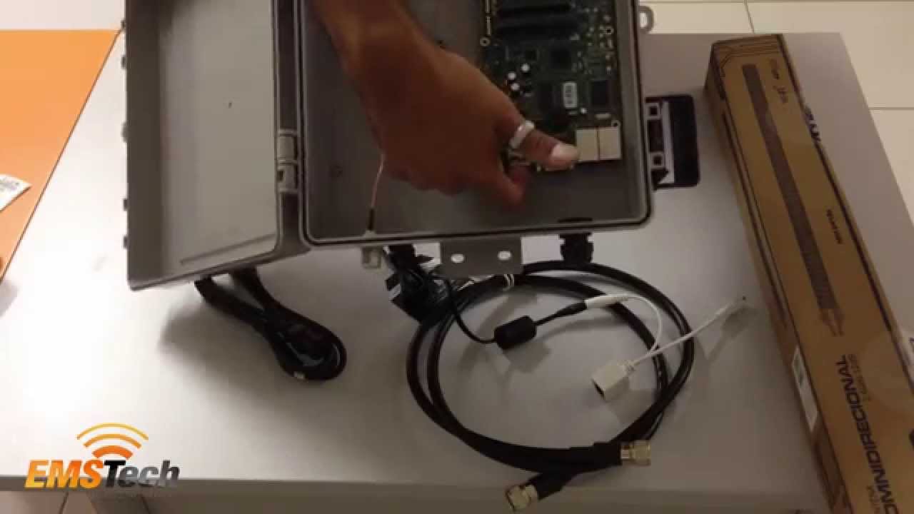 Unboxing: Kit Provedor Profissional Mikrotik RB433 + Mini PCI de 1600mW ...