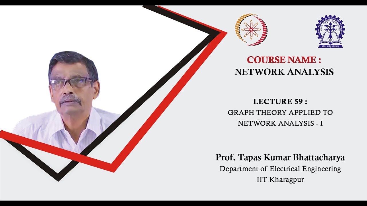 Lecture 59: Graph Theory Applied to Network Analysis - I - YouTube