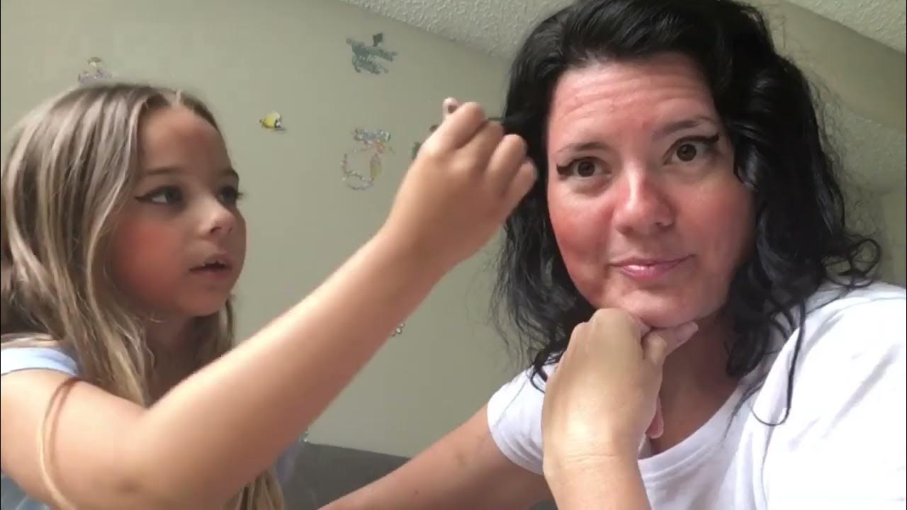 I Do My Moms Makeup Youtube