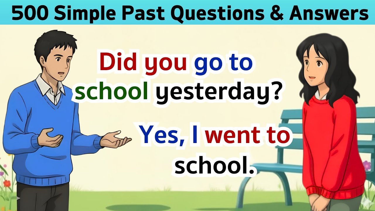 Simple Past Tense Practice | Learn English | English Speaking Practice ...