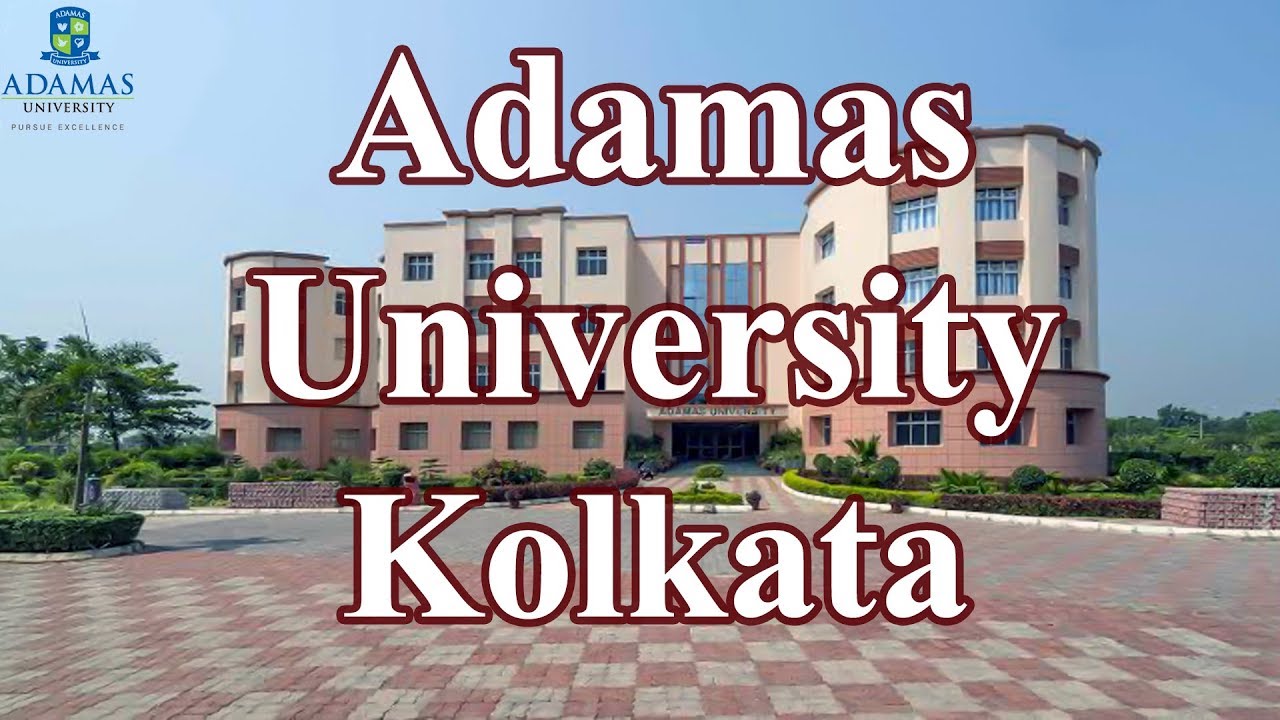 Adamas University : Best Private University in East India - YouTube