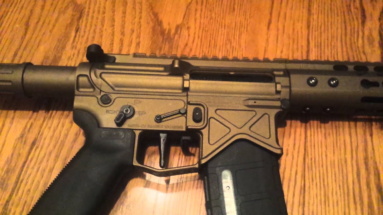 Battle arms development SBR project - YouTube