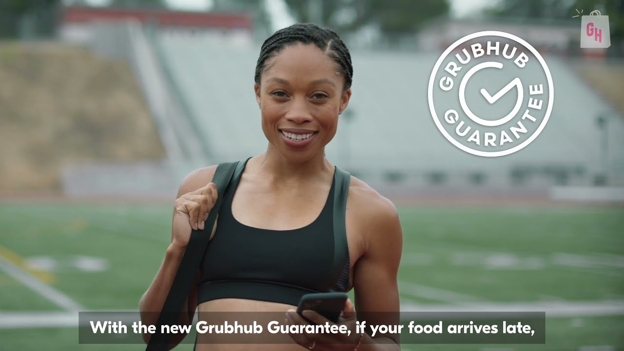 The Grubhub Guarantee Featuring Alex Morgan, Caeleb Dressel, Allyson ...