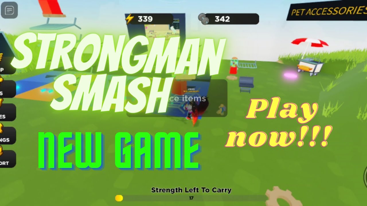 NEW GAME STRONGMAN SMASH BY THE GANG GAMING ME PLAY TO 5K ENERGY &500 ...