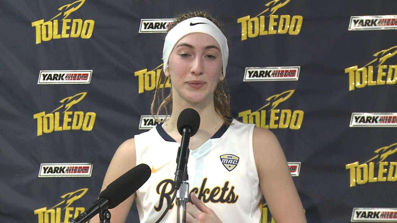 1/7/17 Toledo vs. Miami postgame comments - Mariella Santucci - YouTube