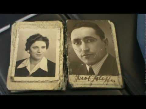 Flying to Israel with Mr Schaffer his 1937 Visa - YouTube