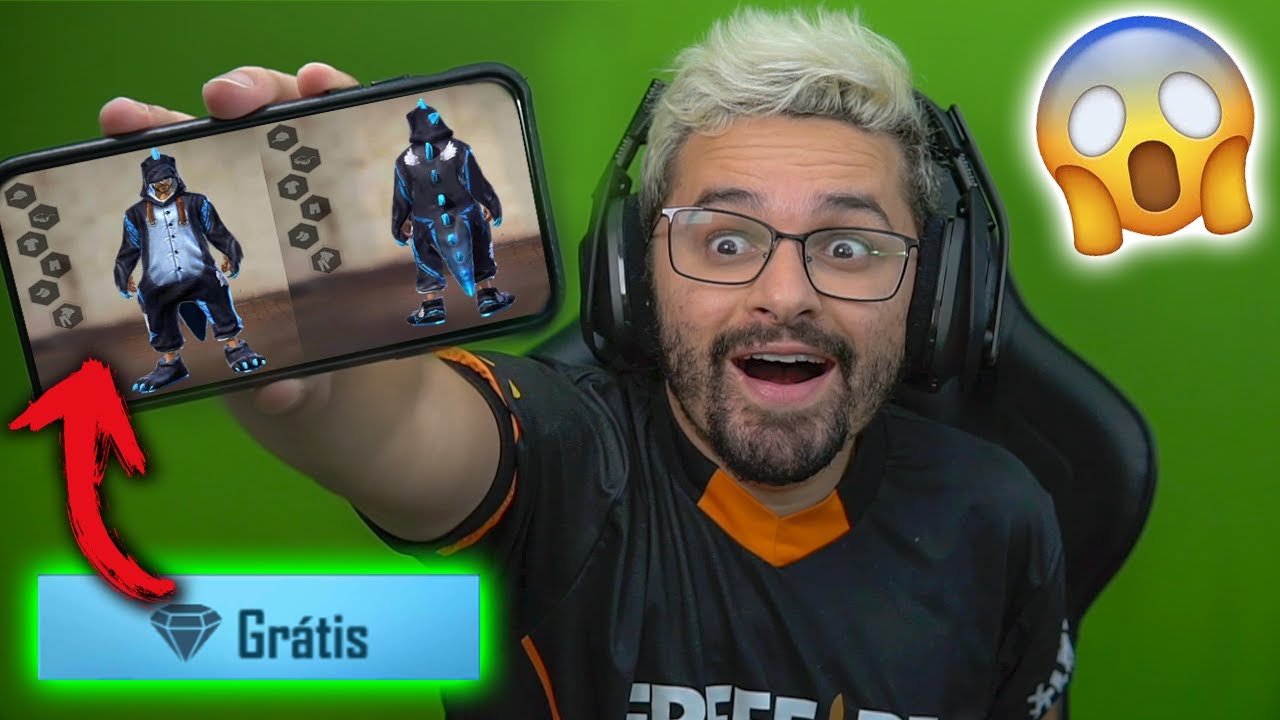 FUI O PRIMEIRO A LIBERAR O NOVO DINO ANGELICAL no FREE FIRE?!? - YouTube
