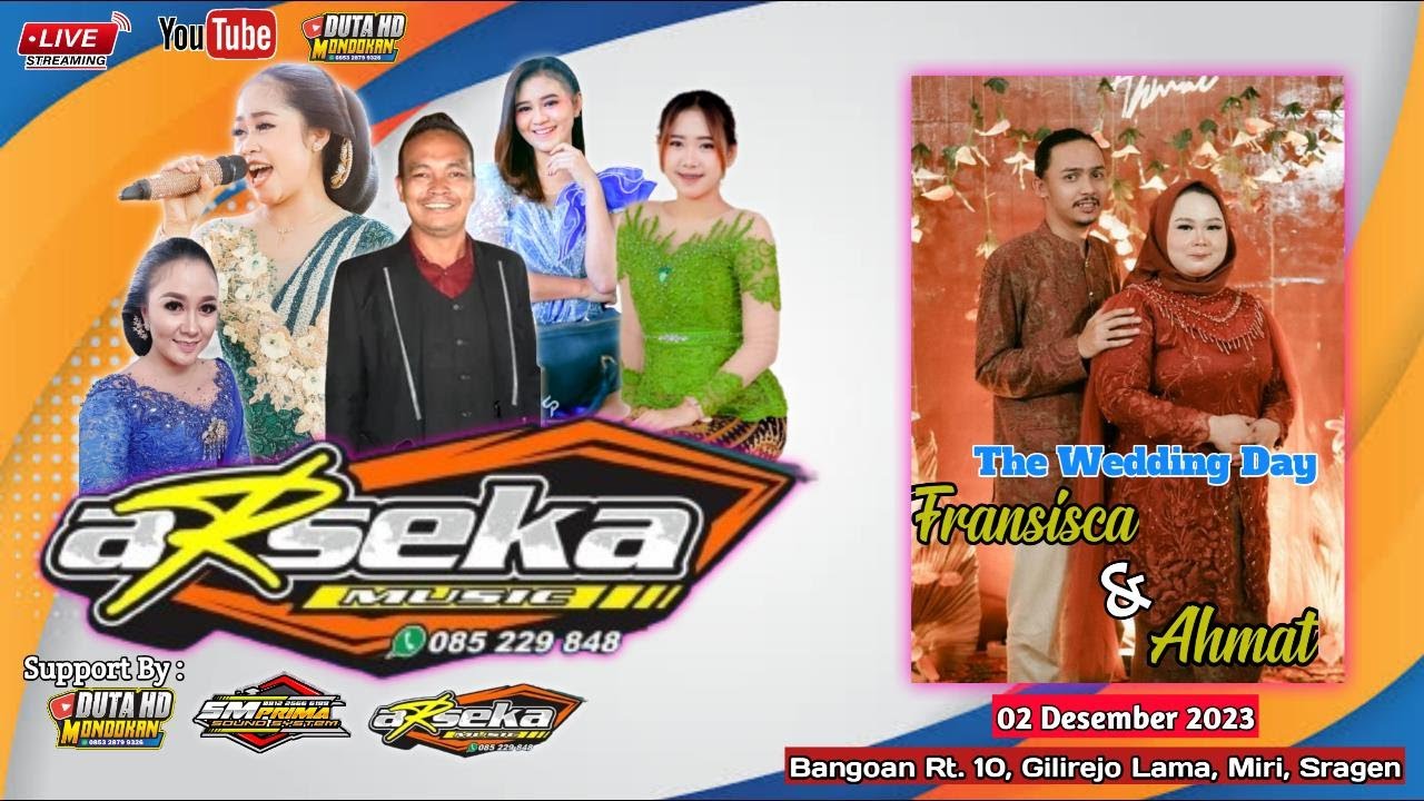 Live ARSEKA MUSIC//SM PRIMA AUDIO/DUTA HD MONDOKAN Bangoan GilirejoLama ...