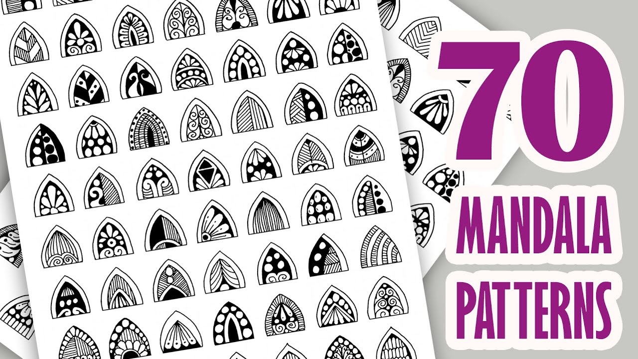 Easy mandala art pattern | mandala elements | mandala patterns - YouTube