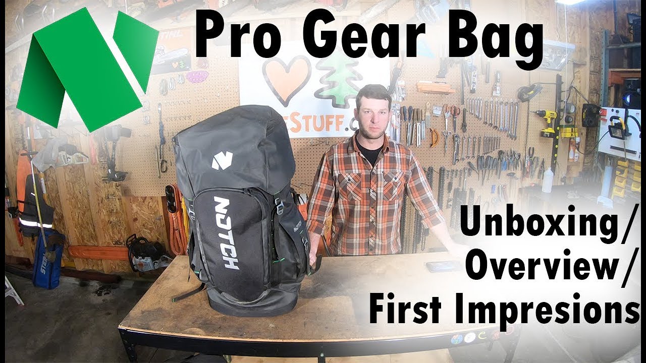 Notch Pro Gear Bag: Unboxing/ Overview/ First Impressions - YouTube