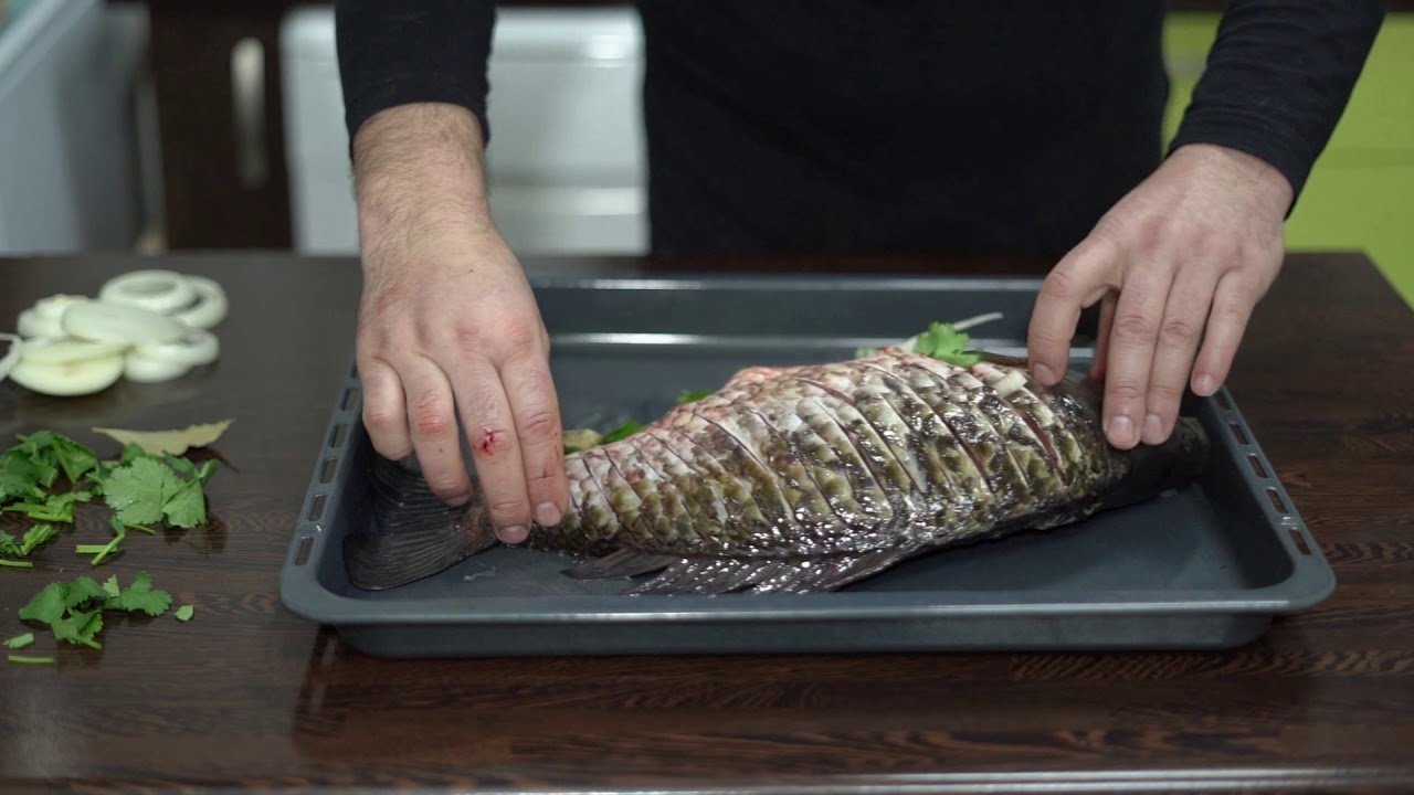 How to cook carp. Как приготовить карпа - YouTube