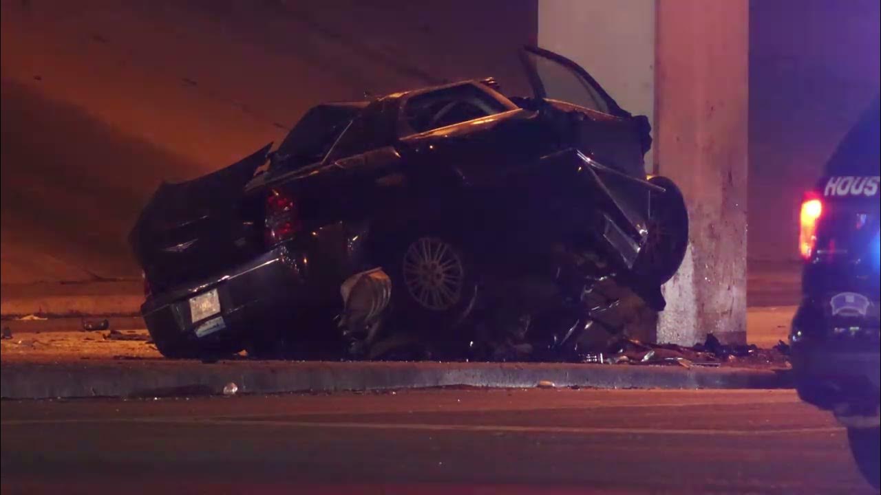 Man Deceased After Fatal Crash Under Eastex Freeway Youtube