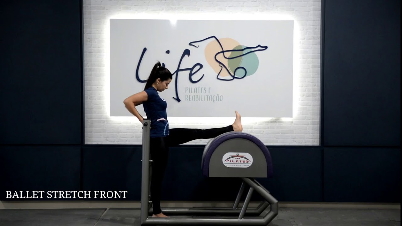 Pilates Clássico Barrel - BALLET STRETCH FRONT - YouTube