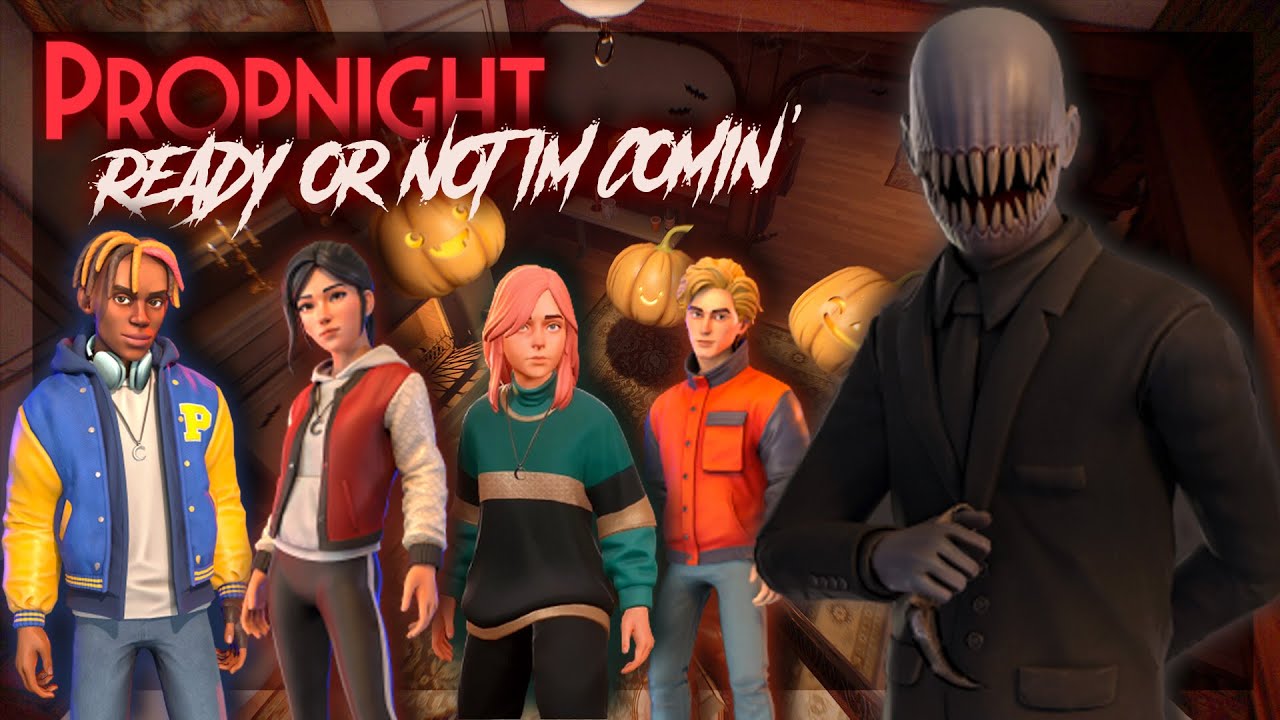 SLENDER MAN?! | Propnight ft. Mochiiube, StrafeGaming - YouTube