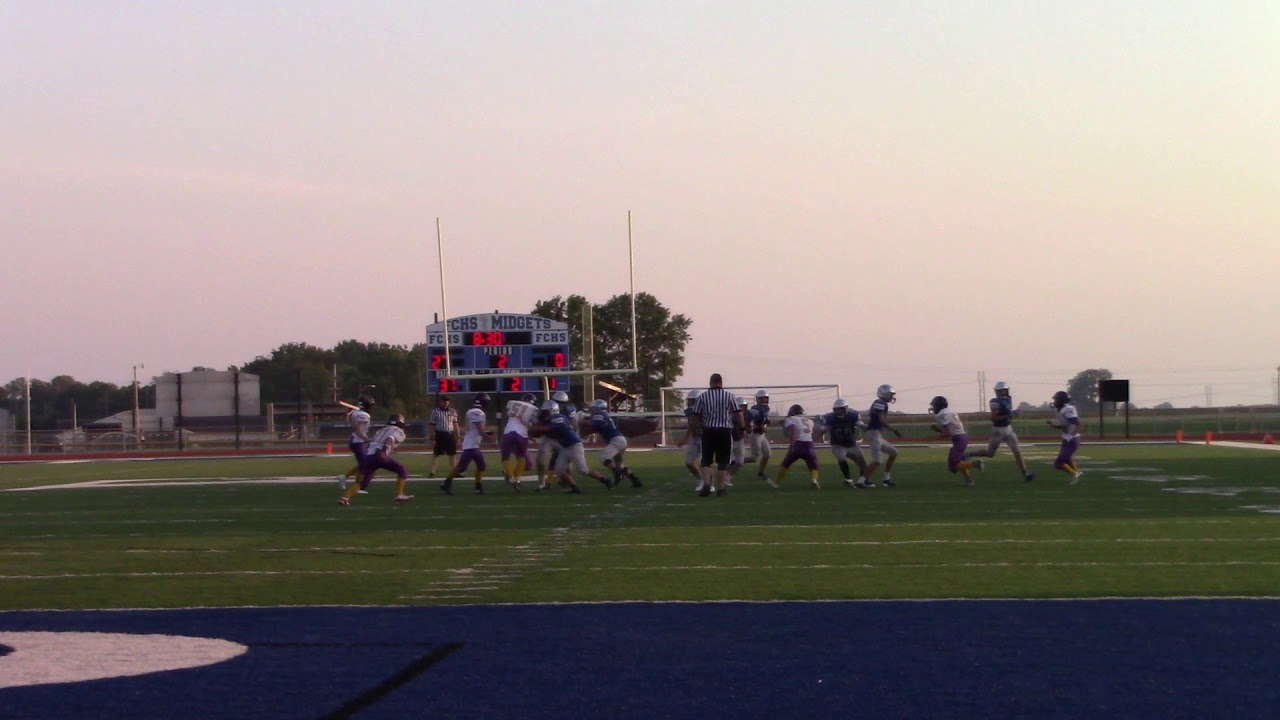 Carlyle JV vs Freeburg JV 9 9 2019 47 #28 Eli Hoerner run - YouTube